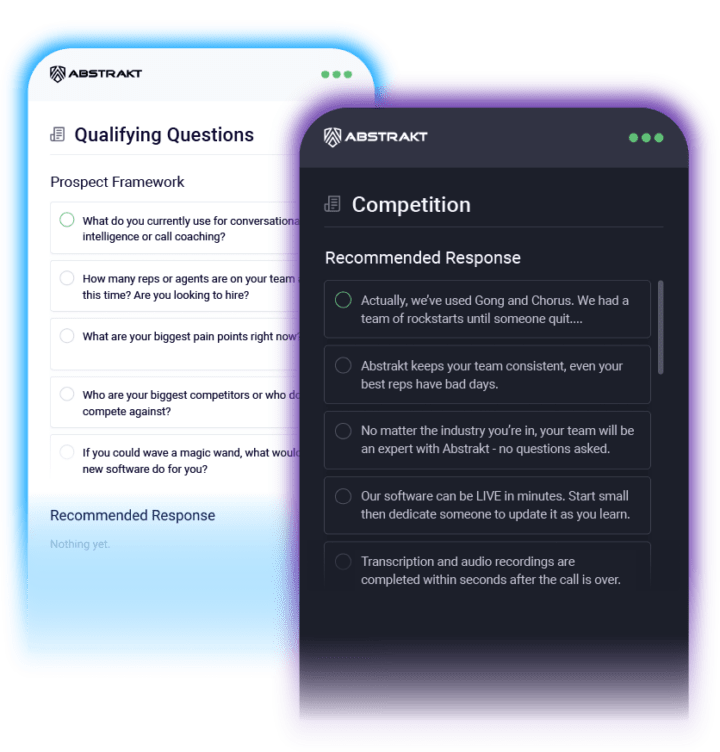 Real-Time Call Coaching Solution | Abstrakt Solution