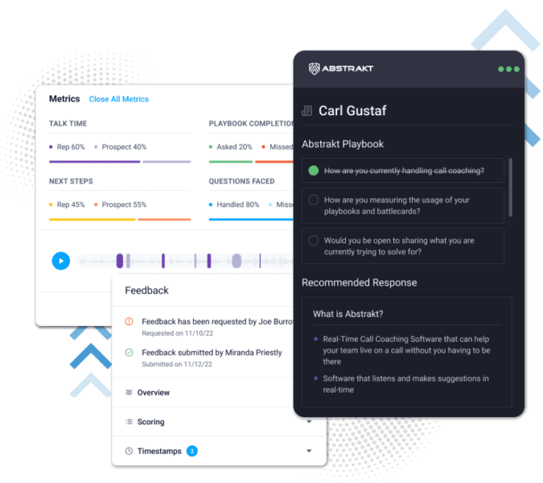 Real-Time Call Coaching Software | Abstrakt