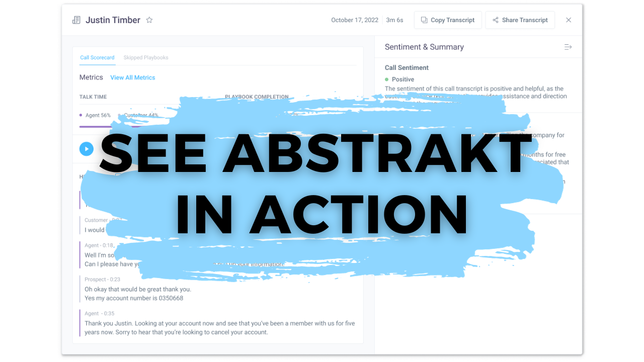 Abstrakt Software | Real-Time Call Guidance Software